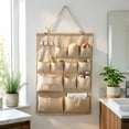 COM1950s Wall Hanging Organizer, Foldable Multi-Pocket Wall Mount ...