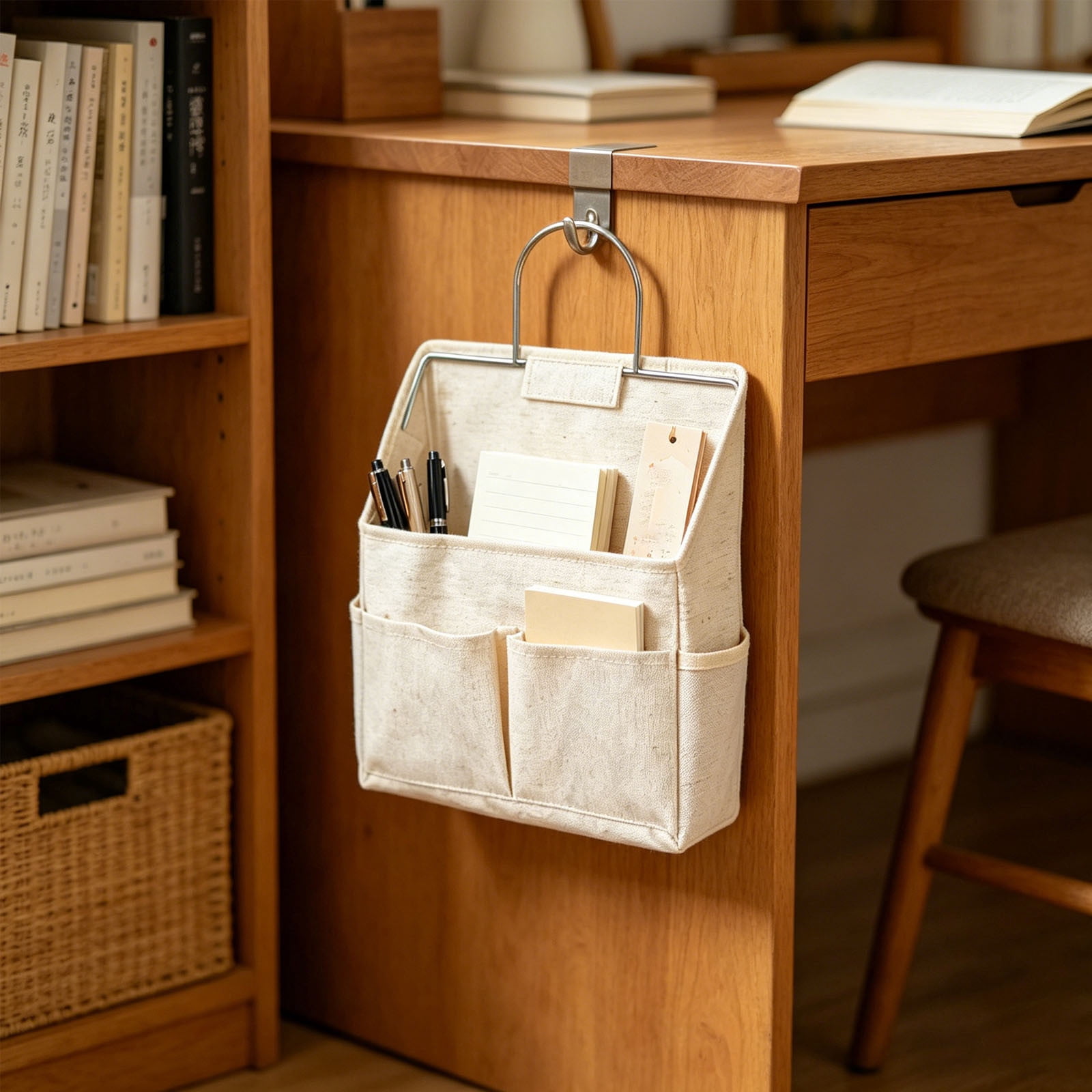 COM1950s Wall Hanging Storage Bag, Hanging Organizer With Pockets ...
