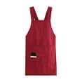 COM1950s Water Resistant Apron, Adjustable H-Back Strap Apron with ...