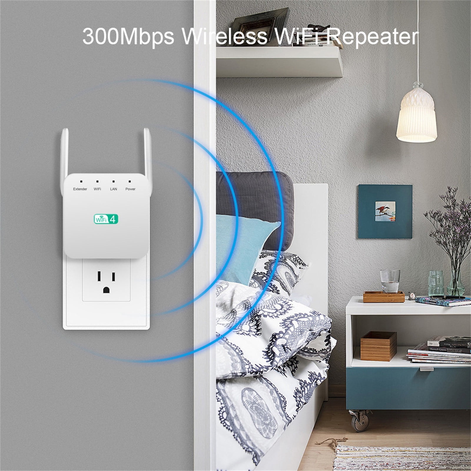 COM1950s Wifi Booster for Home Wireless 2024 Newest Wifi Extender Wifi ...