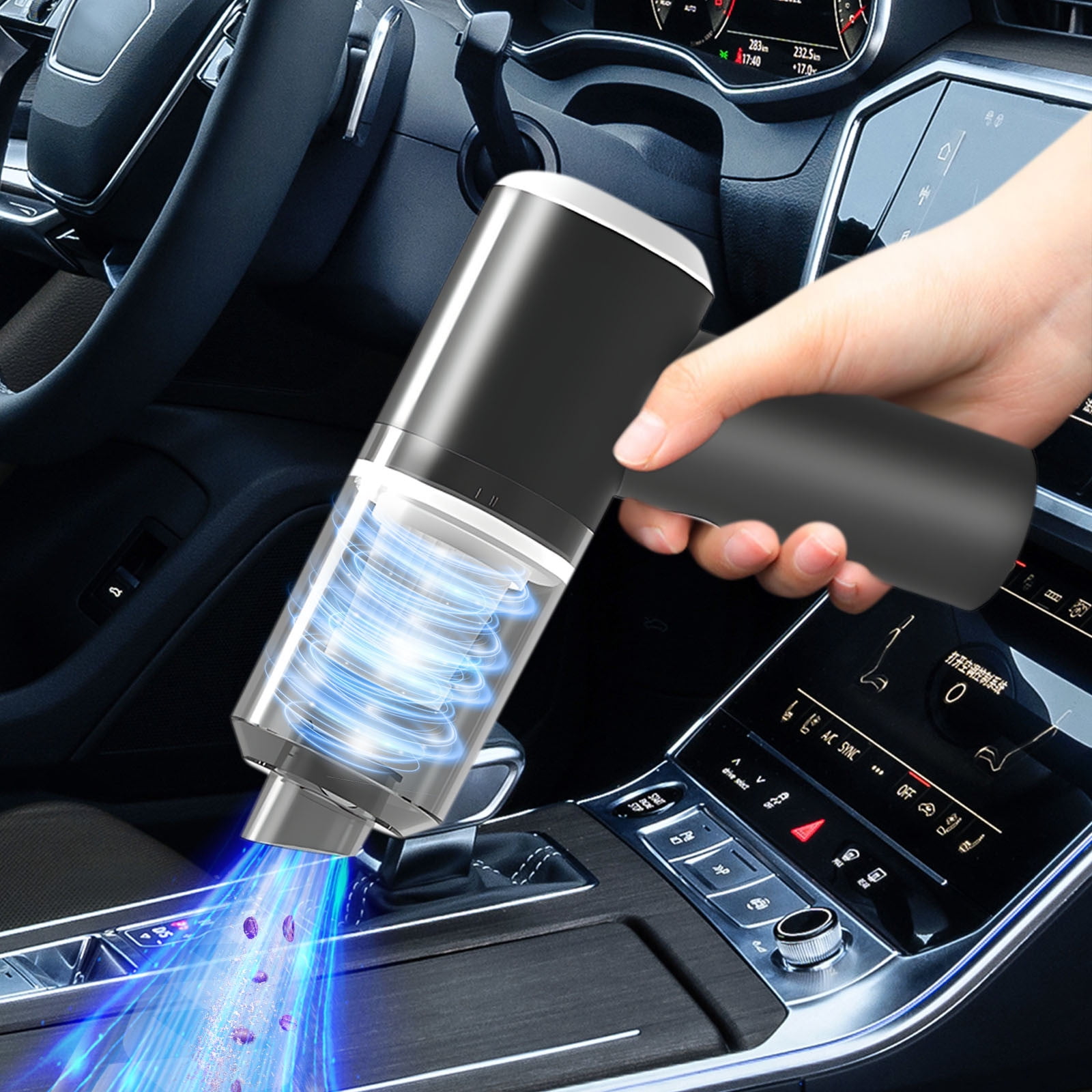 COM1950s Wireless Car Vacuum Cleaner Car Wireless Vacuum Cleaner Wet ...