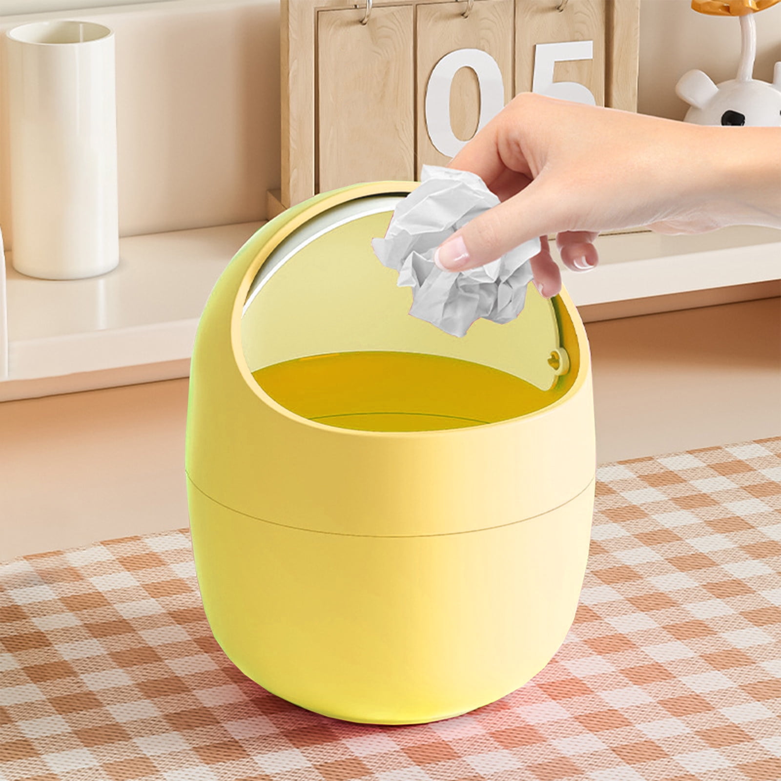 COM1950s small tables for small spaces Desktop Household Small Bin ...