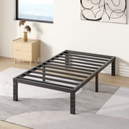 Free Shipping! Hiro Contemporary Walnut Finished Wood Bed Frame ...