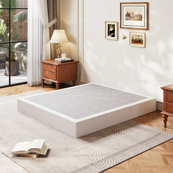 COMASACH 9" Heavy-Duty Metal Box Spring Mattress Foundation, King size ...