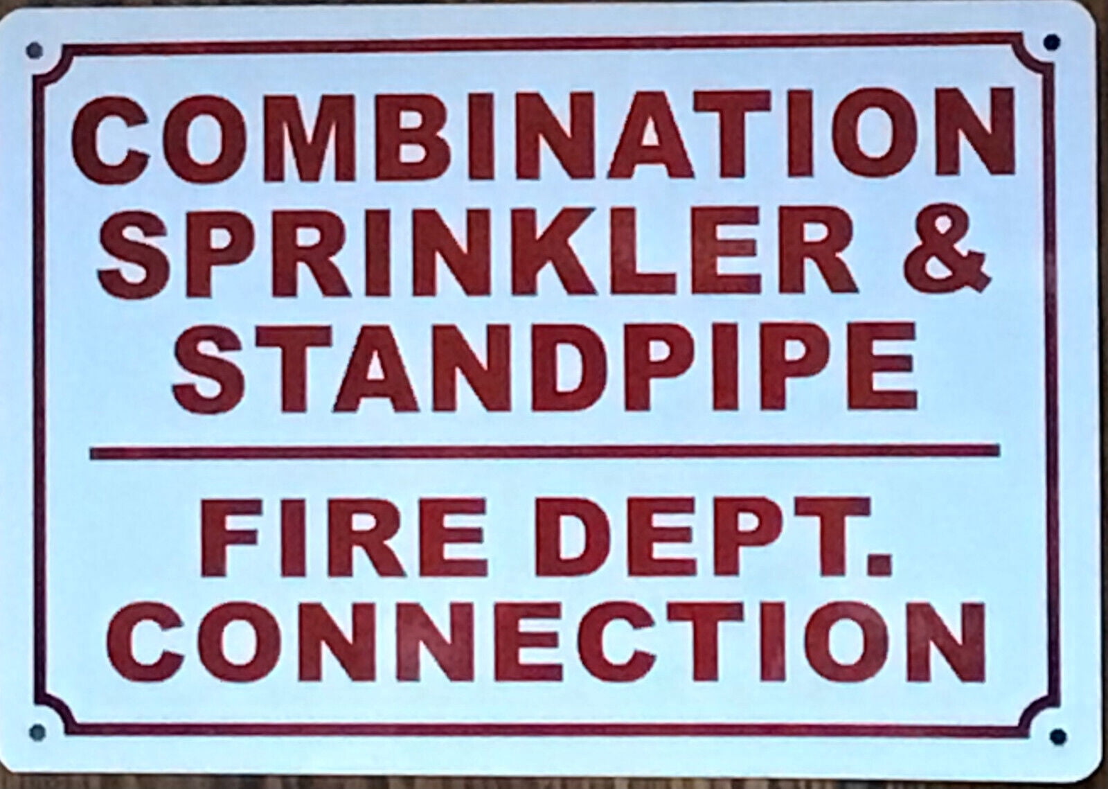COMBINATION SPRINKLER STANDPIPE FIRE DEPT CONNECTION (10X12,WHITE ...