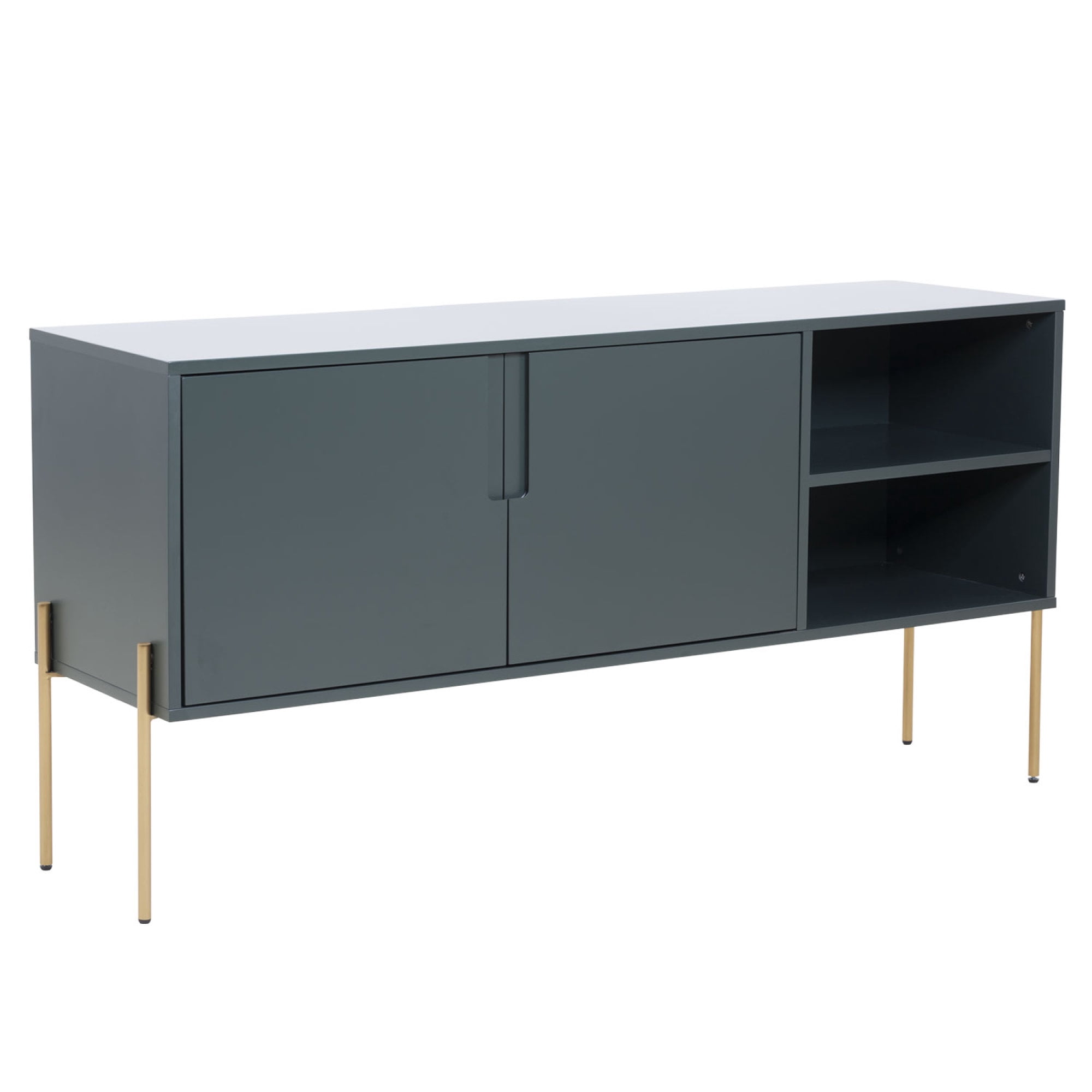 COMBO mid century Sideboard Buffet Table or TV Stand with storage for ...