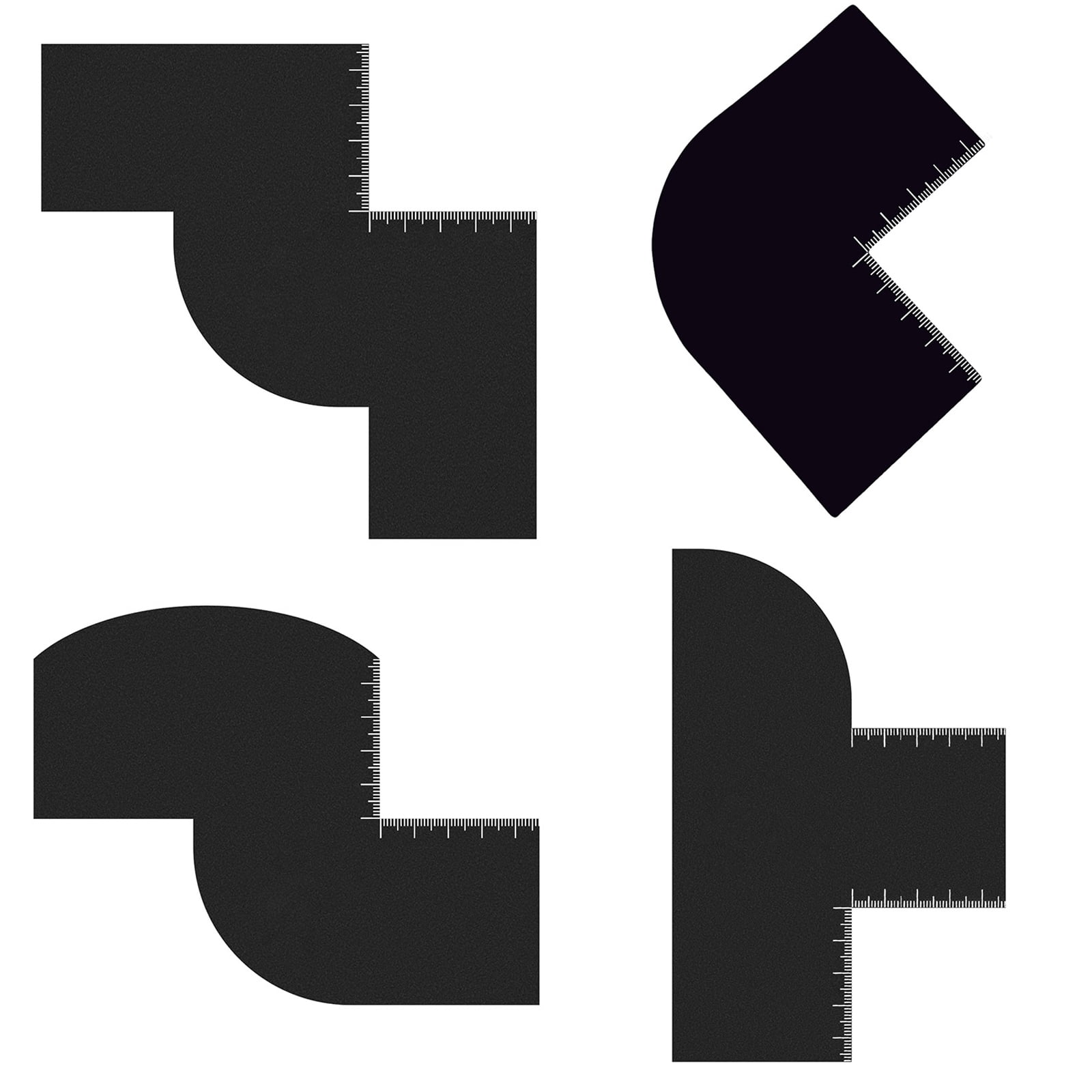 COMEET Beard Stencils,Hairlines Enhancement Card Beard Stencil Tool ...