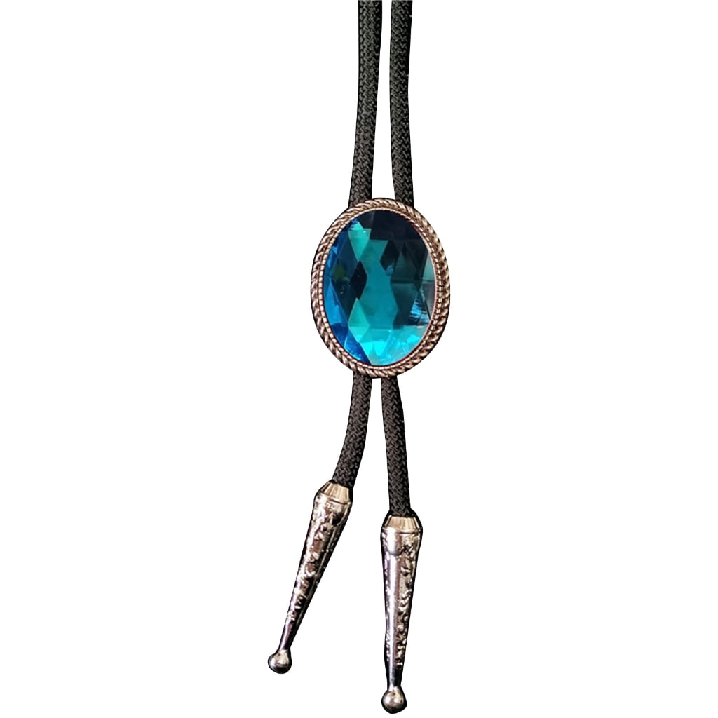 COMEET Bolo Tie, Vintage Western Lariat Tie Stone Necktie Punk Lariat ...