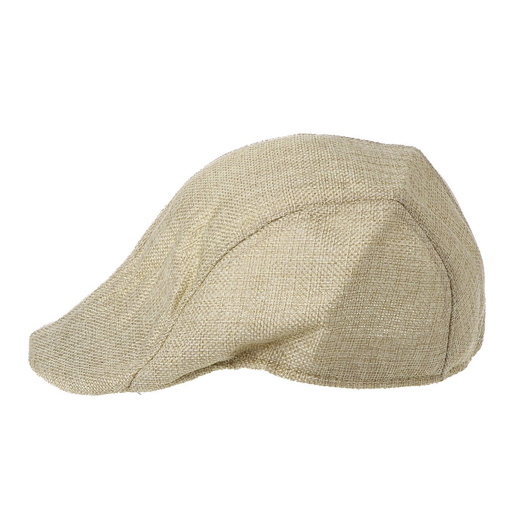 COMEET Cap hat, Men Driving for Sun Flat Cabbie Unisex Herringbone ...