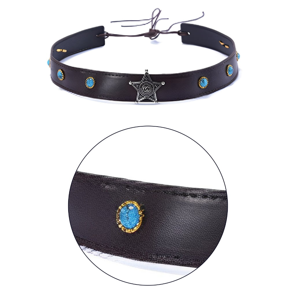 COMEET Cowboy Hat Belt, Hat Band Hat Bands for Hats Hat Band for Men ...