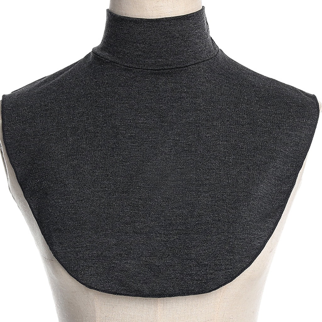 COMEET Detachable Necklace, Women Turtleneck Fake Collar Hijab ...