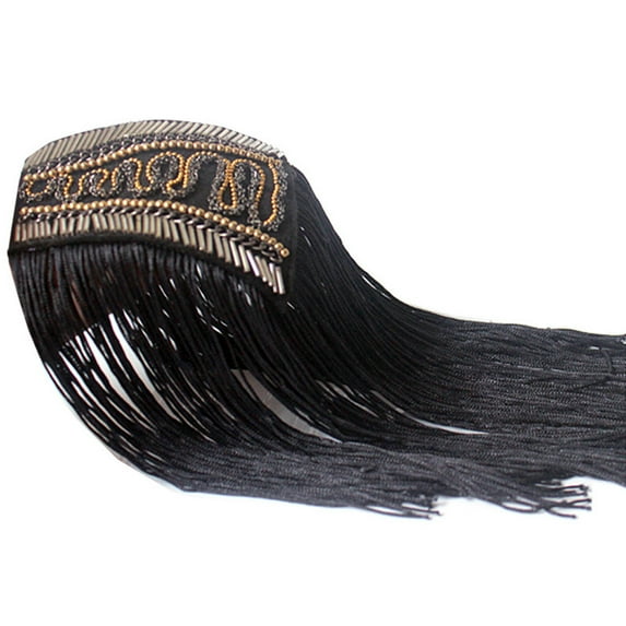 COMEET Fringes Epaulet,1Pc Fringes Shoulder Pieces Tassels Chain ...