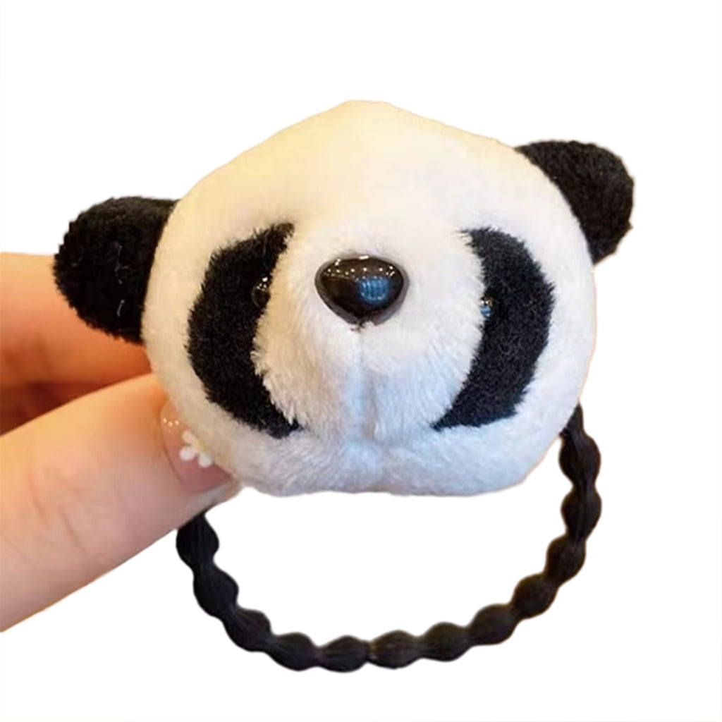 COMEET Headpieces, Girls Panda Shape Slap Bracelet Headband Hair Rope ...