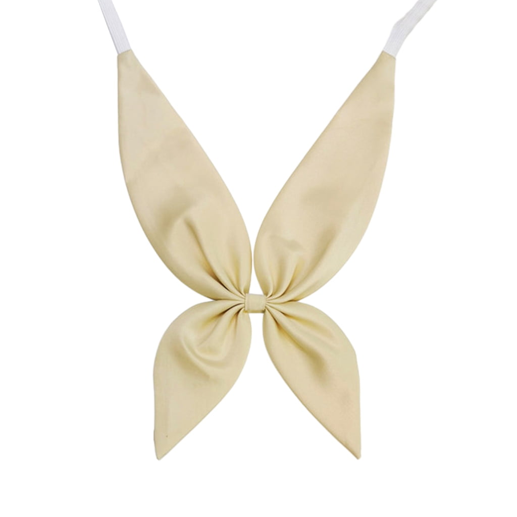 COMEET JK Necktie, Uniform Tie Solid Color Detachable Collar Japan ...