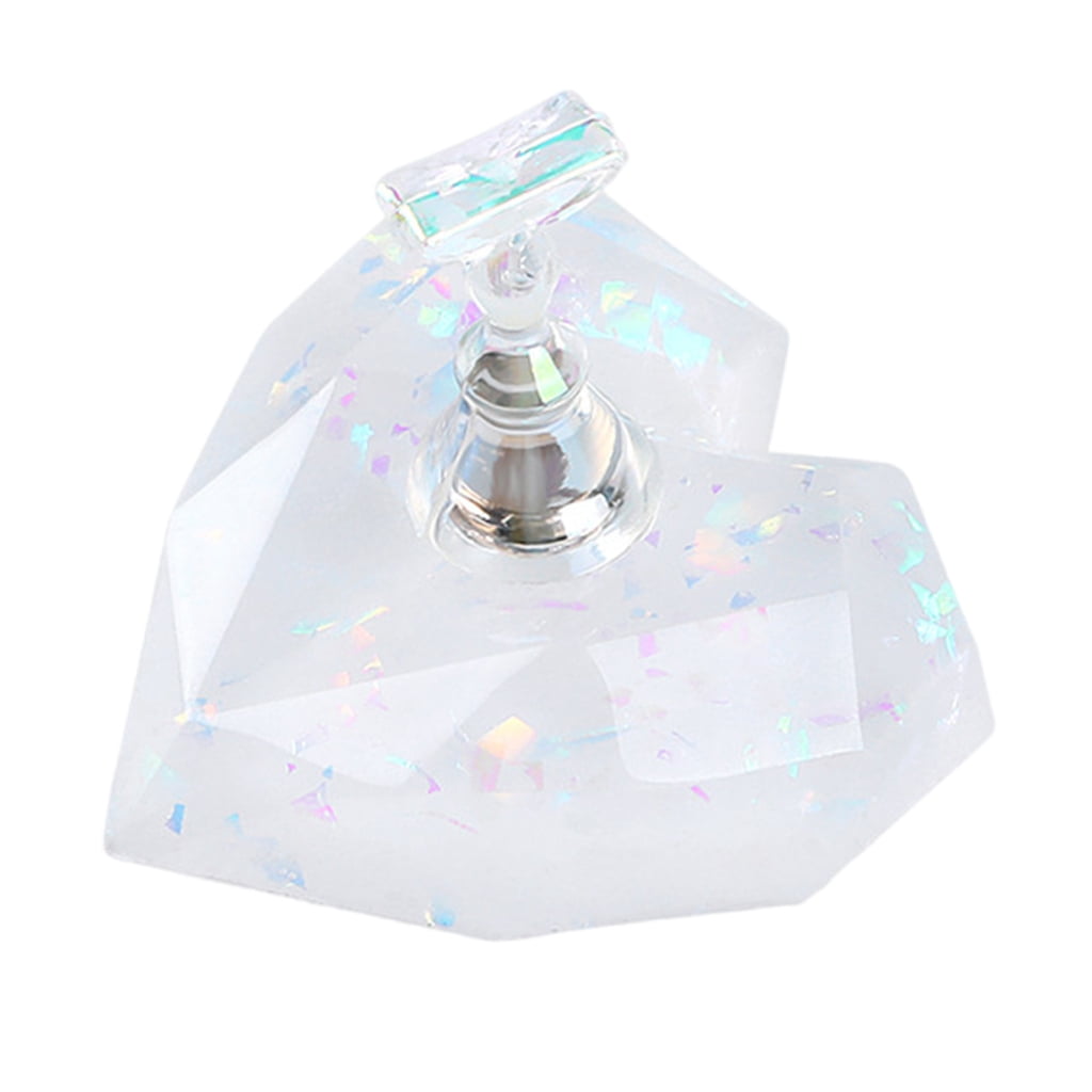 COMEET Nail Practice Base, Stand for Press On Holder Acrylic Nails Art ...