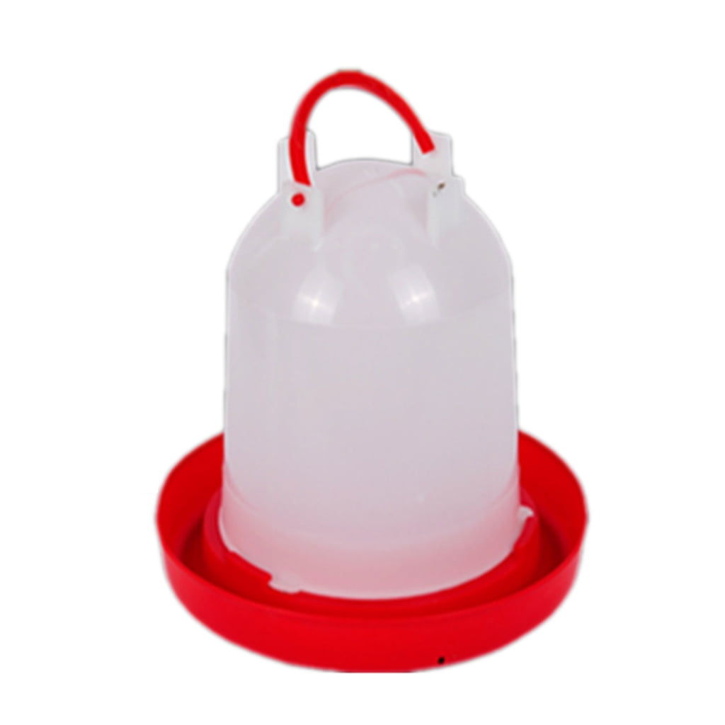 COMEET Poultry Drinking Jug, Automatic Fountain Waterer for Poultry ...