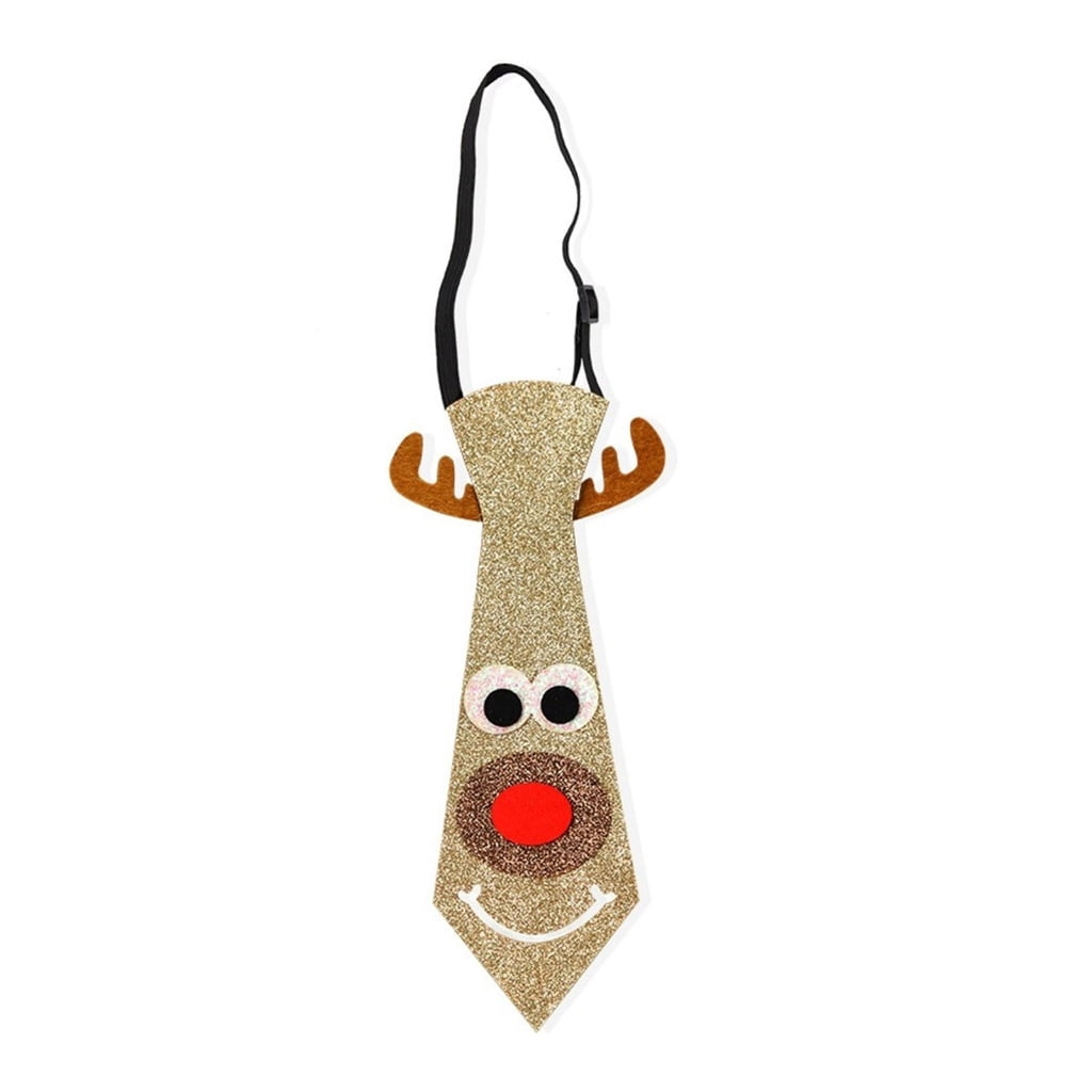 COMEET Snowman Ties, New Year Christmas Ties Santa Stylish Snowman Tie ...