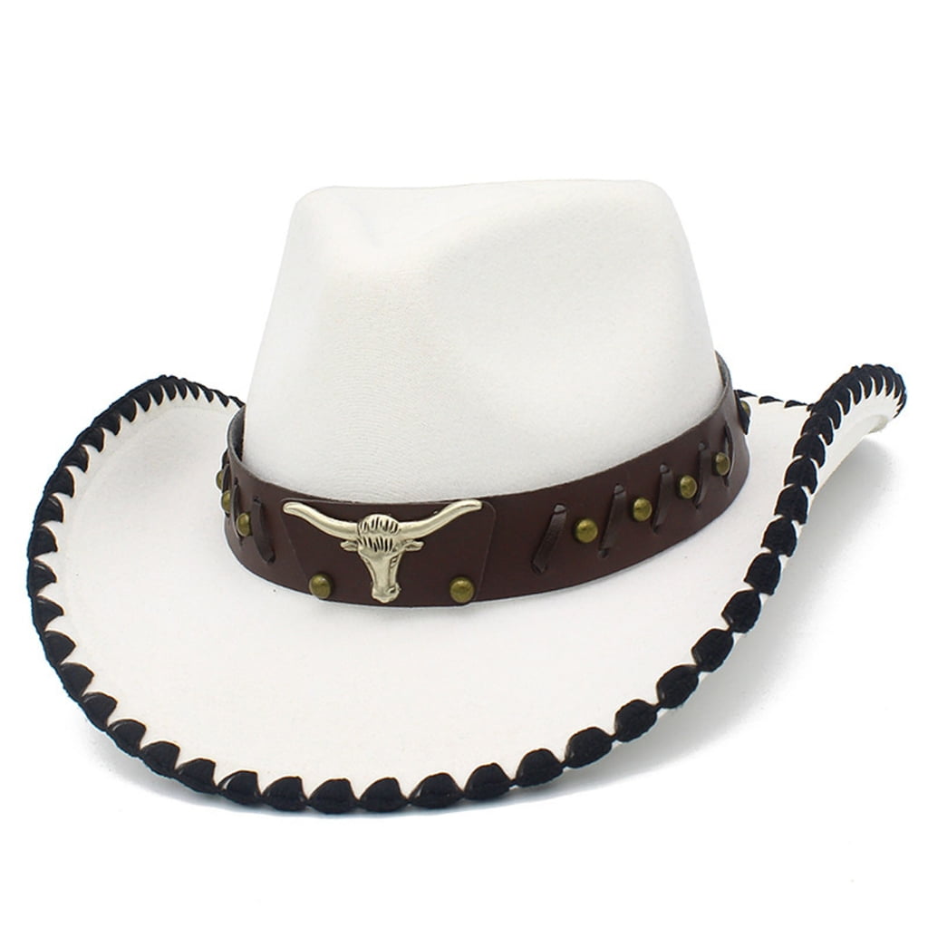 COMEET cowboy hat, RoleplayCowboy Caps for Adult WideBrim Fedoras Hat ...