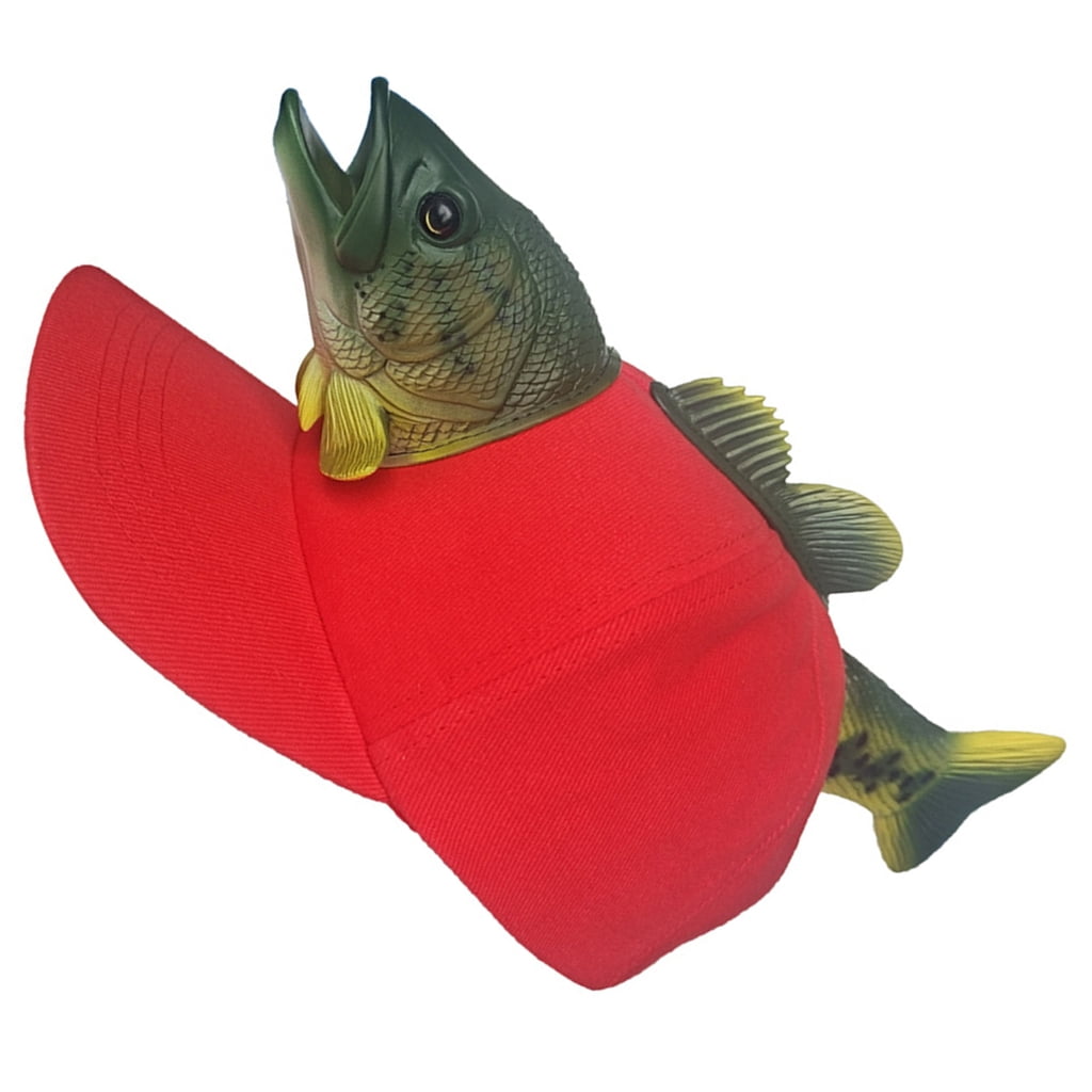 COMEET party hat, Novelty 3D Fish Hat for Parent Child Funny Fish ...