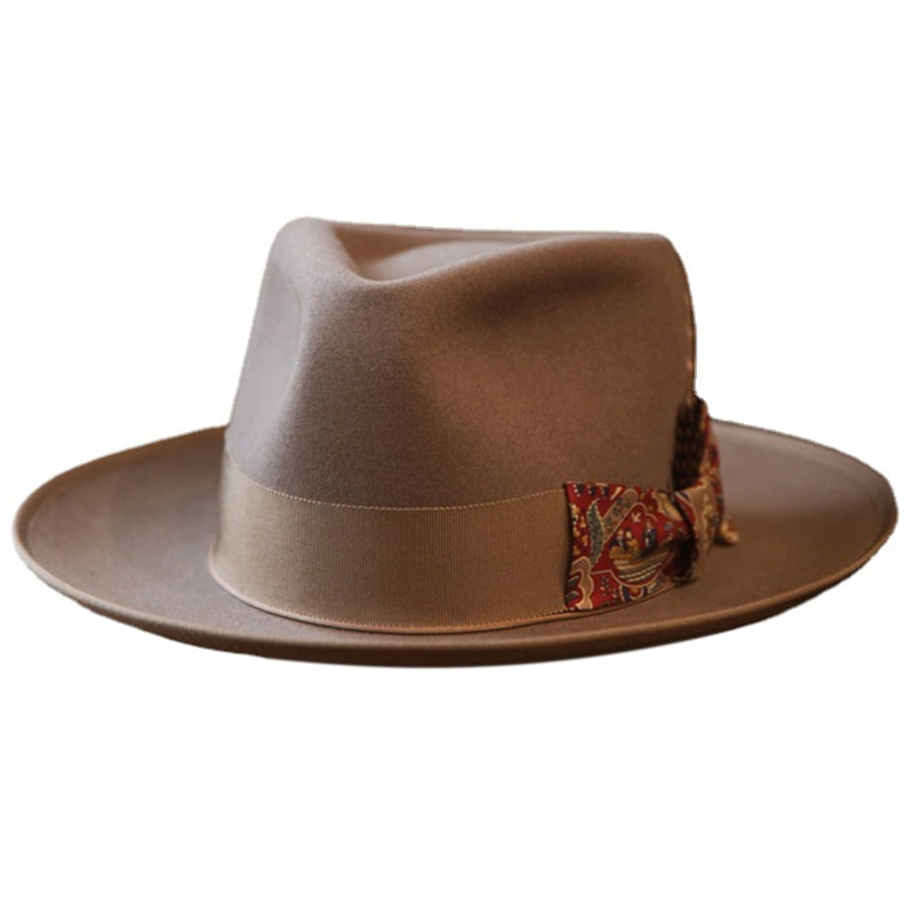 COMEET party hat, Wide Brims Wool Hat Magicians Top Hat Hats Stage ...