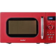 Magic Chef 0.7 Cubic Feet 700 Watt Classic Retro Countertop Microwave ...