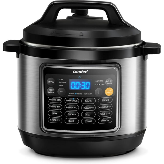 COMFEE’ 16 in 1 Electric Pressure Cooker Instant Multi Cooker Olla de ...