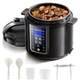 COMFEE’ 6QT Electric Pressure Cooker, 9-in-1 Instant Multi Cooker Olla ...