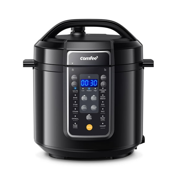 COMFEE’ 9-in-1 Electric Pressure Cooker, 14 Presets Instant Multi Slow ...