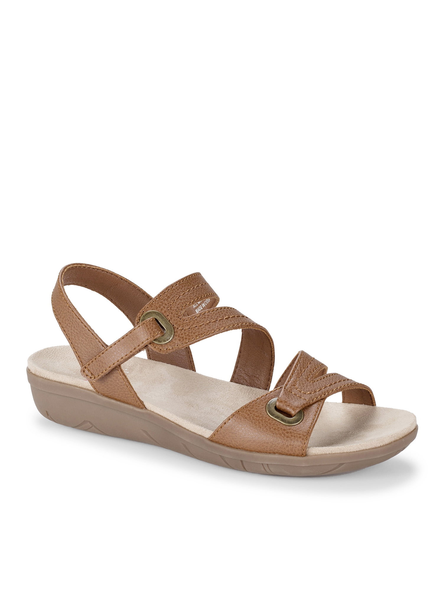 Wear.Ever. Women's Jasper Buckle Comfort Sandal - Walmart.com