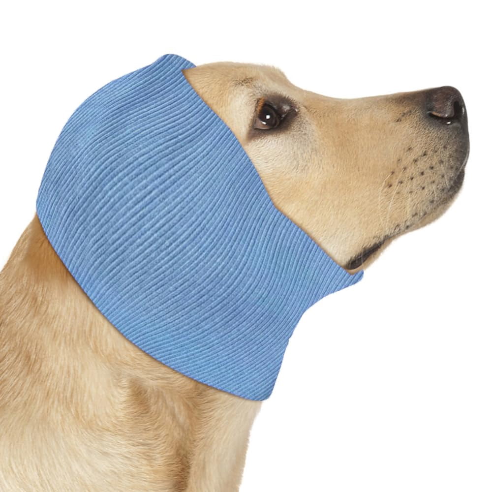 COMFPET Dog Calming Hoodie AIF4 Ear Wraps for Dogs, Dog Snood for Ear ...