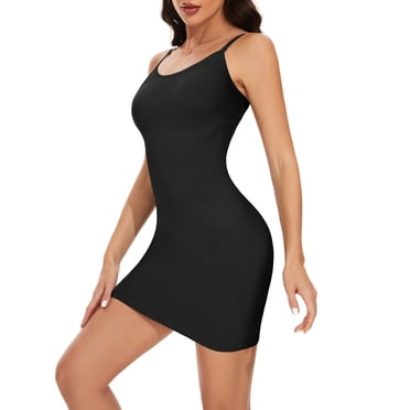 LELINTA Shapewear Slip Dress for Women Plus Size Full Body Shape ...