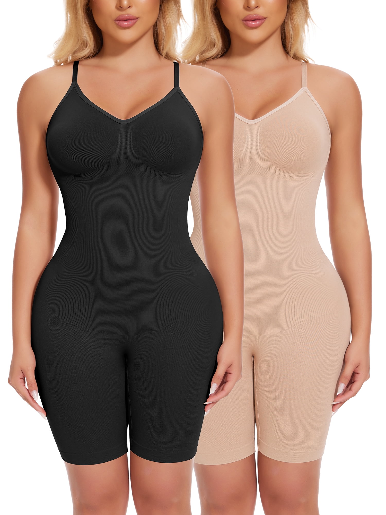 Comfree Shapewear Bodysuit Tummy Control Faja Seamless Sculpting Butt