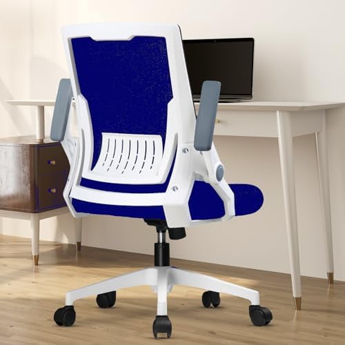 COMHOMA Ergonomic Office Chair Computer Desk Chair with Flip-up ...