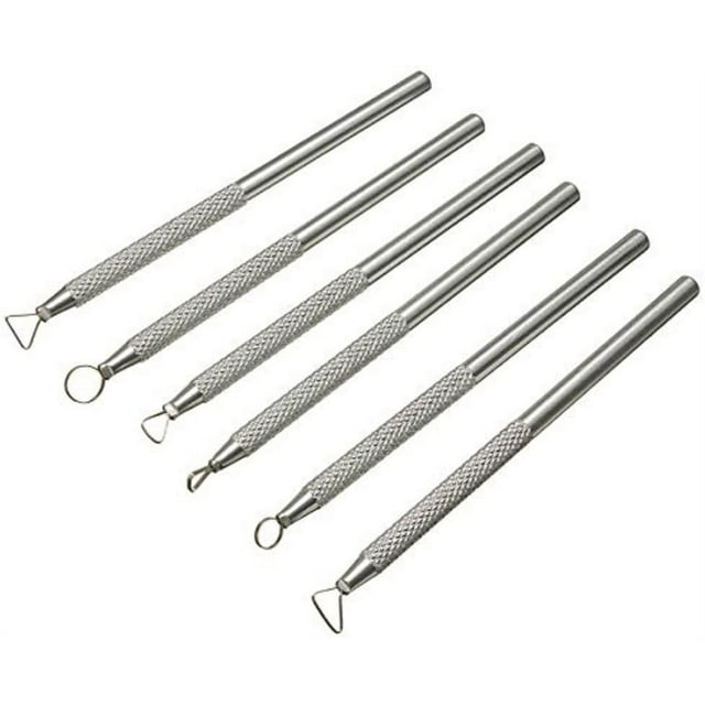 COMIART 6 PCS Sludge Pottery Clay Scraper Clay Sculpting Modelling ...
