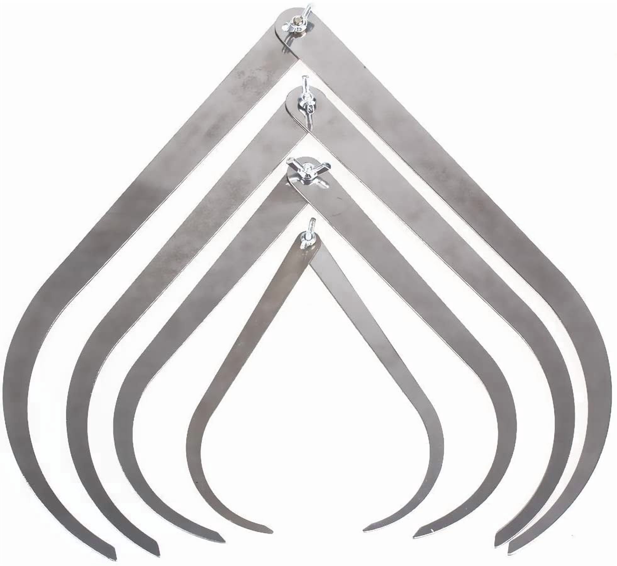 COMIART Bent-Leg Stainless Steel Caliper Clay Sculpture Ceramic ...