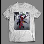 COMIC BOOK STYLE D-DAY KISS PARODY HARLEY AND JOKER SHIRT - Walmart.com