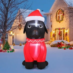 Christmas Dog Inflatables