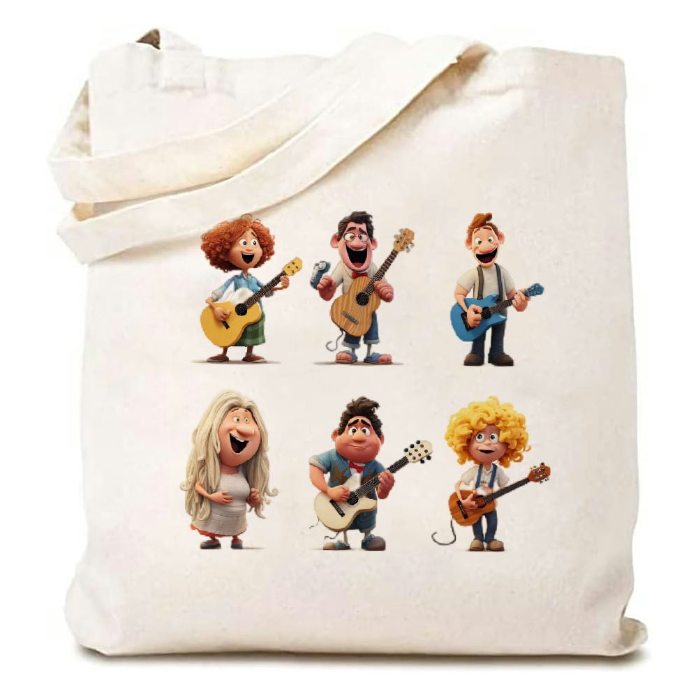 COMIO 1 Piece Canvas Aesthetic Women's Tote Bag Reusable Grocery Bags ...