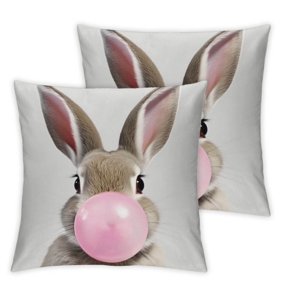 COMIO 2-Piece Short Plush Pillowcase Set (Universal 1) Sylvie Bubblegum ...