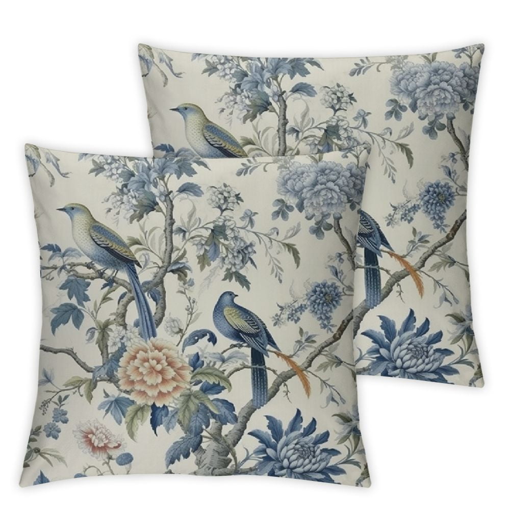 Comio 2 Piece Short Plush Pillowcase Set For Car Couch Bedroom Vintage