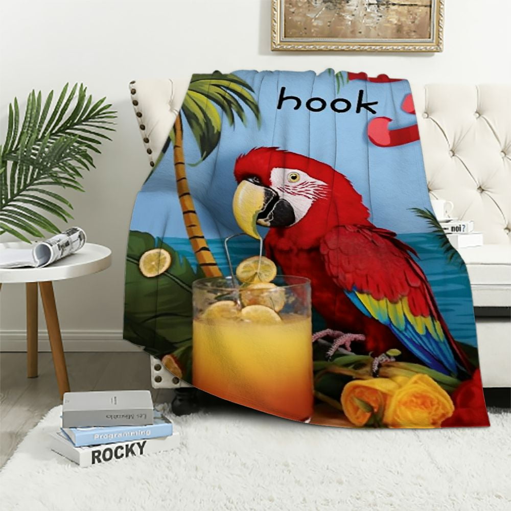 COMIO - 5'Clock Somewhere Soft Throw Blanket - 50x60 Perfect for Living ...