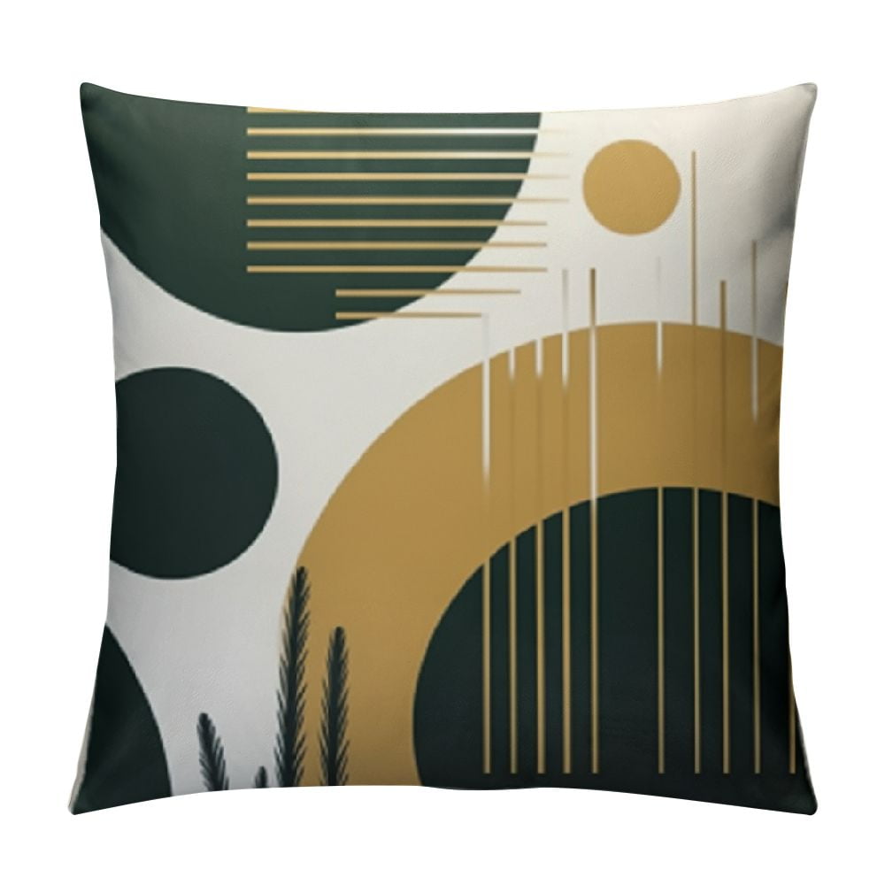 MLJA Abstract Boho Pillow Covers Mid Century Modern Pillow Covers ...