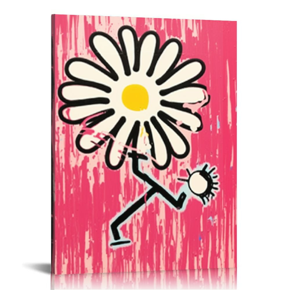 COMIO Abstract Matisse Wall Art Exhibition Poster, Pink and Beige ...