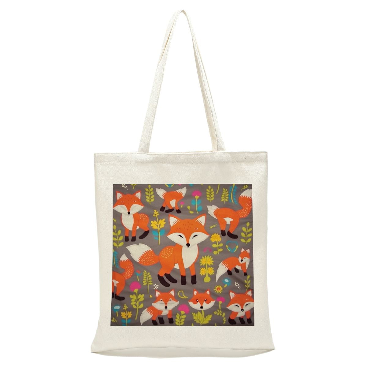 COMIO Aesthetic Canvas Tote Bag with Cute Elephant Balloon for Women ...