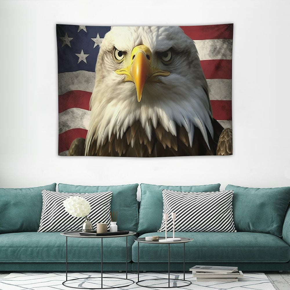 COMIO America Flag Tapestry Wall Hanging, Stars and Stripes USA Flag ...