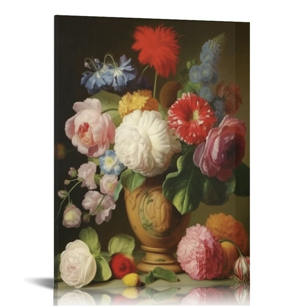 COMIO Anthony Oberman,Still Life with Flowers And Nuts,art Prints ...