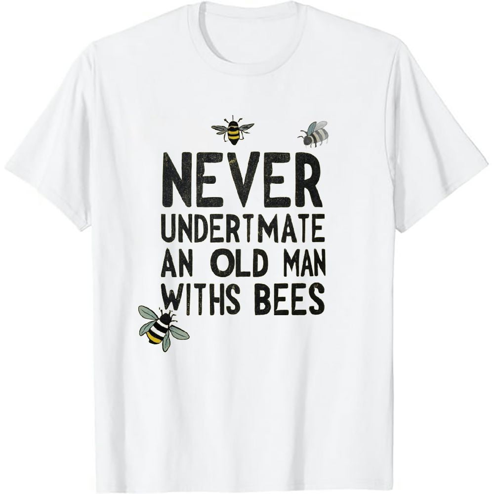 COMIO Apiary Bee Keeper An Old Man With His Bees Beekeeping T-Shirt ...