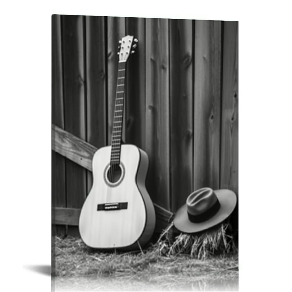 COMIO Art for Cowboy Men Cowgirl - Rustic Farmhouse Bathroom Poster ...