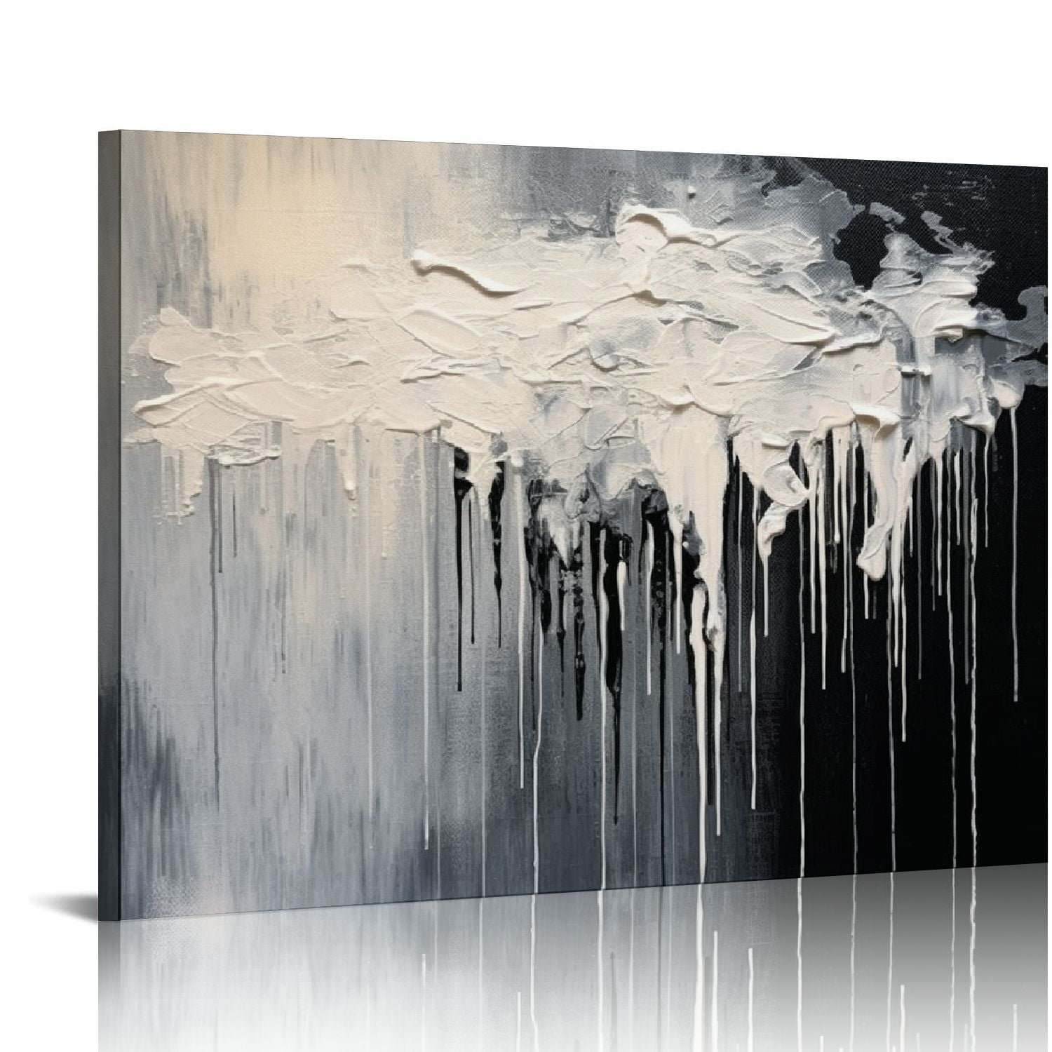 COMIO Art Prints, Enchanting Illusions, Blue Illusion Canvas Wall Art ...