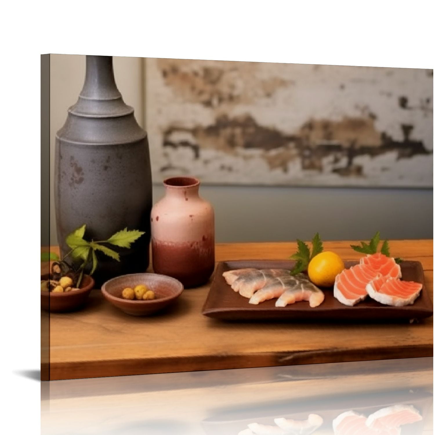 COMIO Art Wall Painting delicious sashimi Oil Paintings Photos Posters ...
